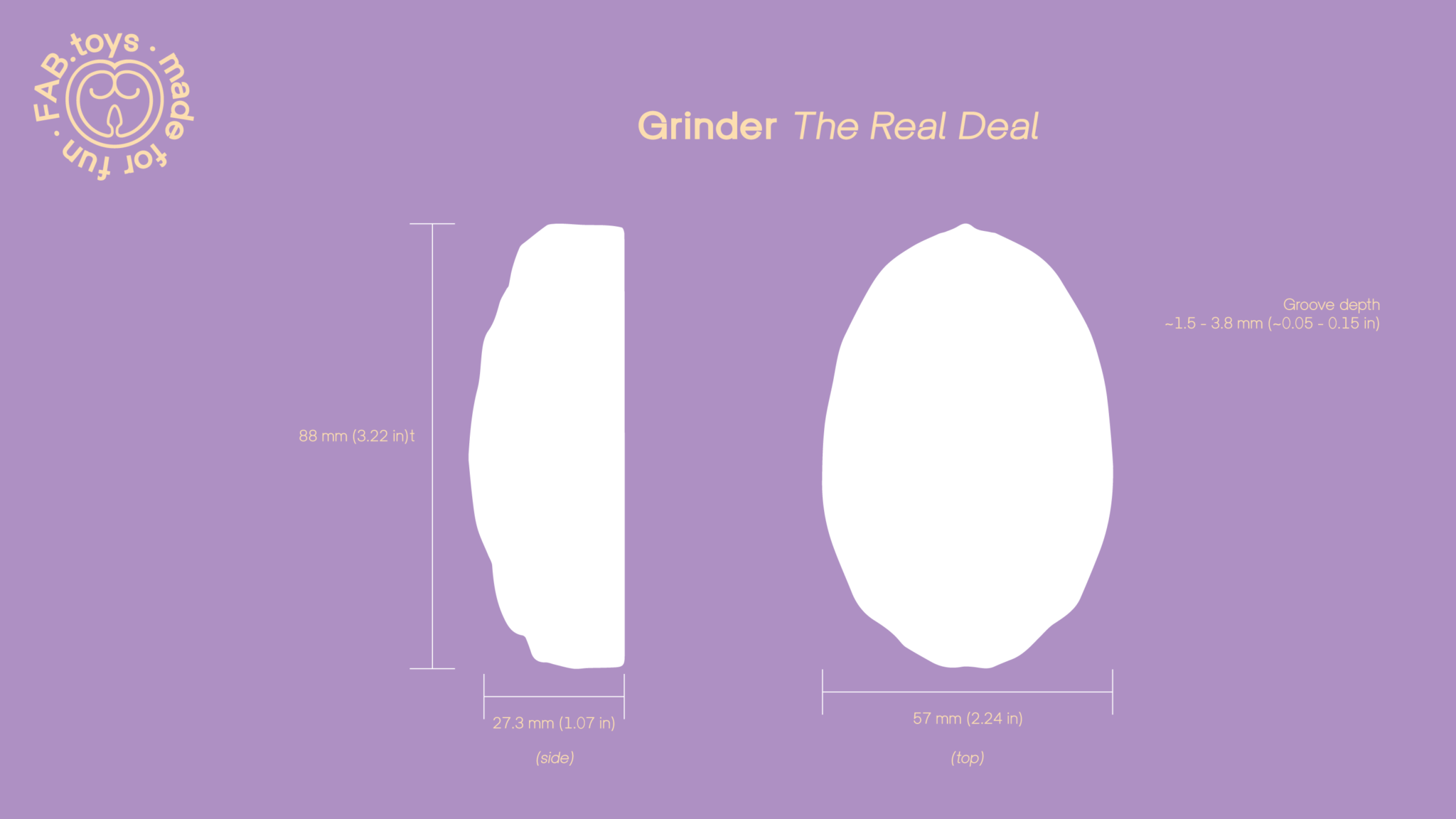 The Real Deal Grinder – choose your color — FAB.toys